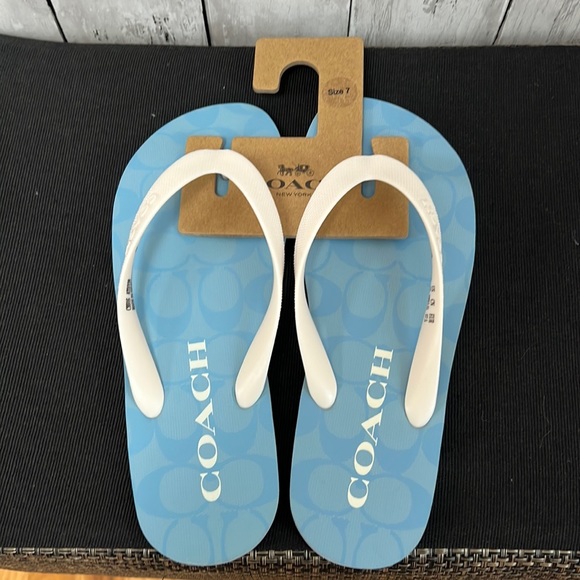 Coach | Shoes | New Coach Flip Flops | Poshmark